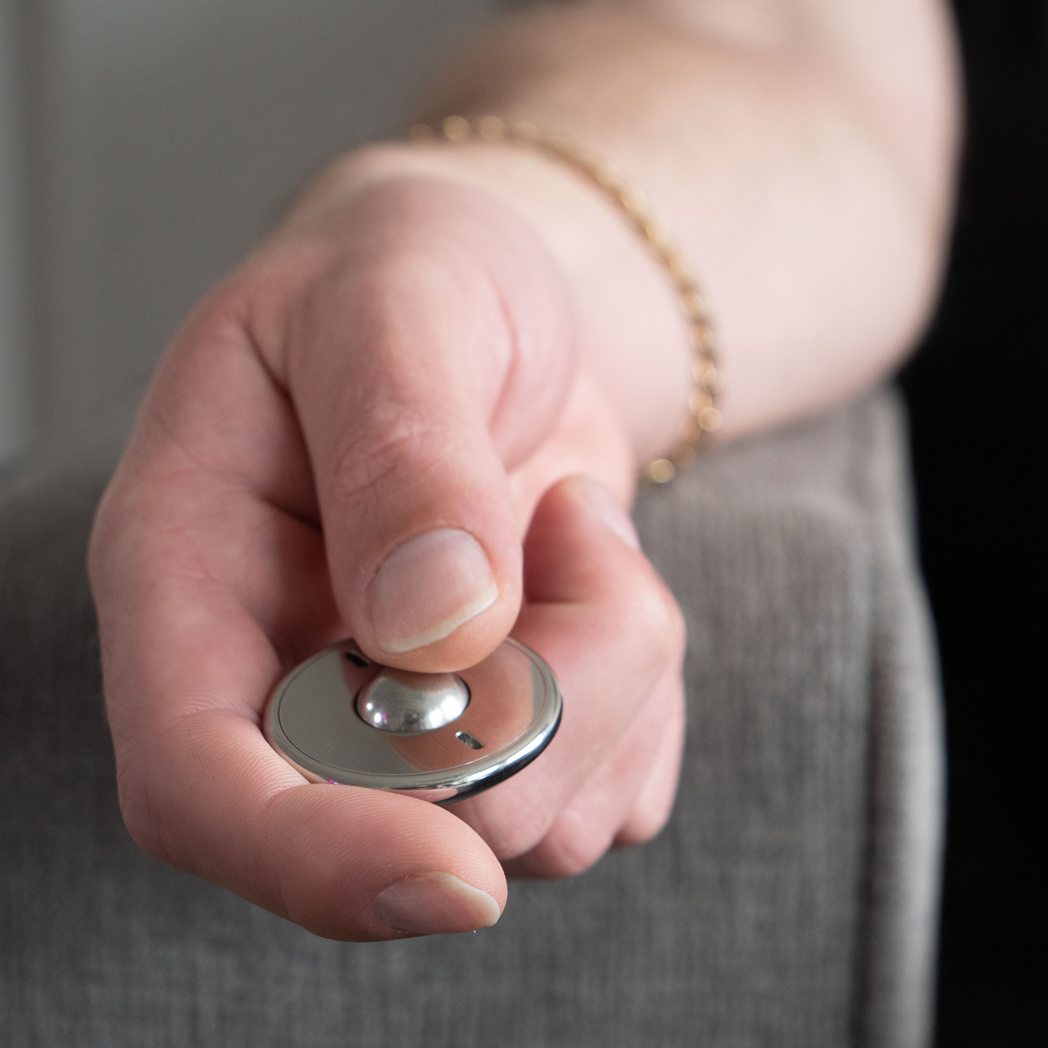 ONO Scroller Steel - Heavy Silent Fidget for Adults